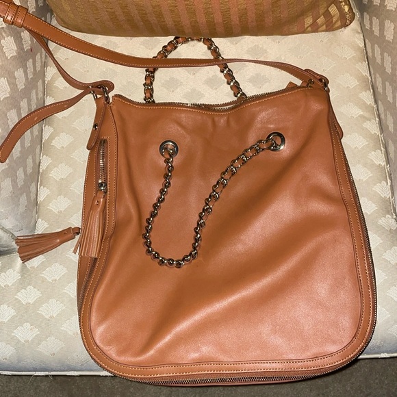Gilli | Bags | New Gili Lg Luggage Colored Tote Shoulder Genuine ...
